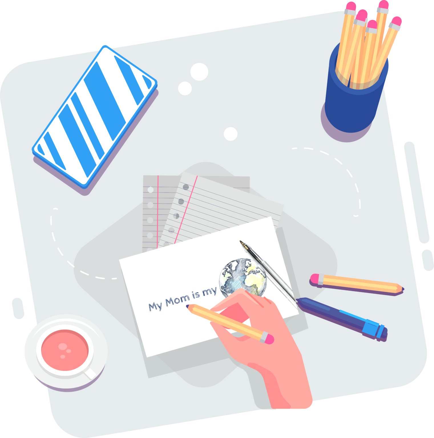 Handwritten cards: Custom handwritten cards service - Printed and Mailed