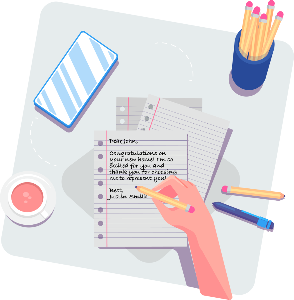 Handwritten cards: Custom handwritten cards service - Printed and Mailed